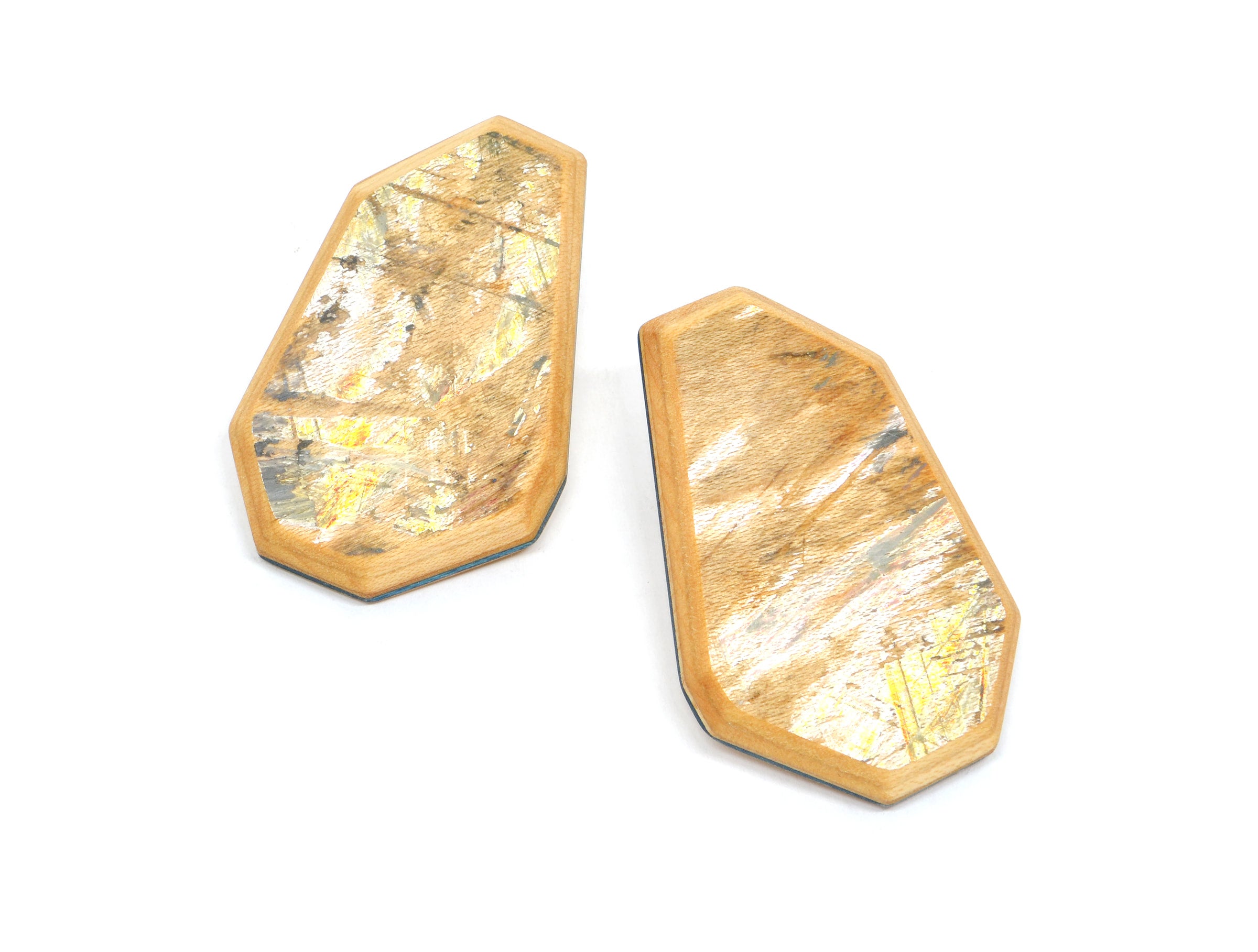 TLJewelry Pop Roxx G-Flat Cushion-Cut Post v3 Earrings | tara locklear ...